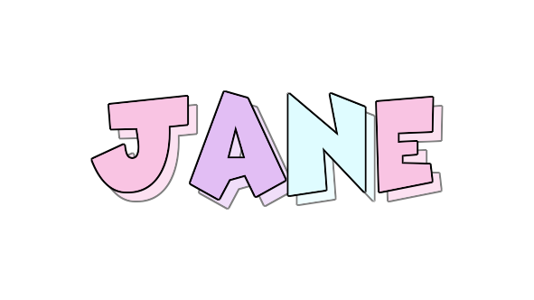 Jane logo. Free logo maker.