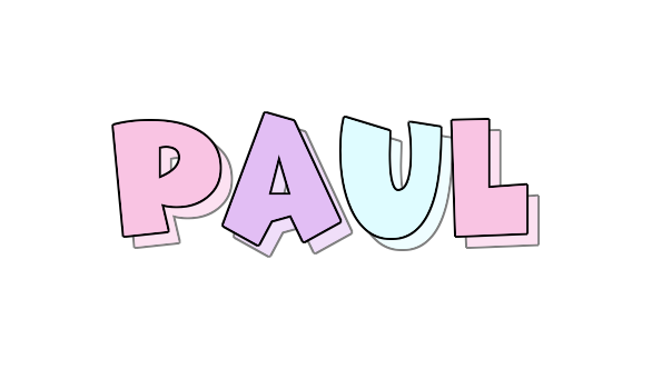 Paul logo. Free logo maker.