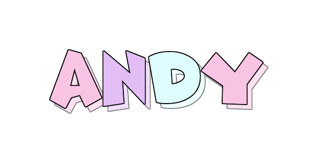 andy logo. Free logo maker.