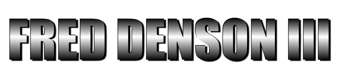 FRED DENSON III logo. Free logo maker.