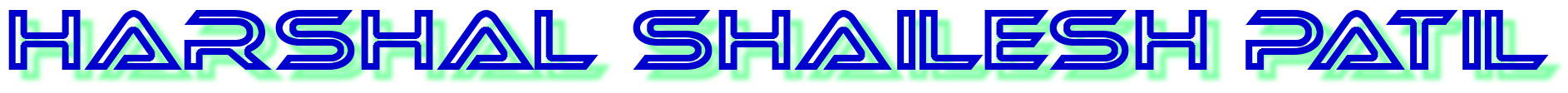 HARSHAL SHAILESH PATIL logo. Free logo maker.