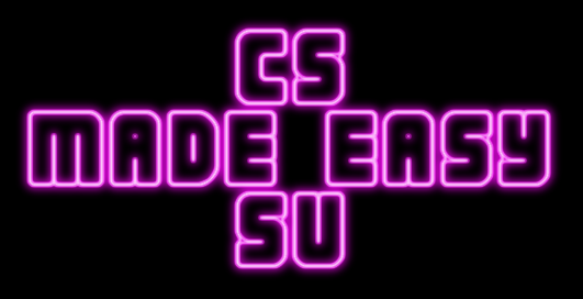 CS Made easy SU logo. Free logo maker.
