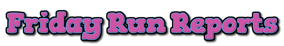 Friday Run Reports logo. Free logo maker.
