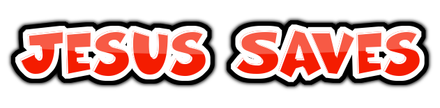 Jesus Saves logo. Free logo maker.