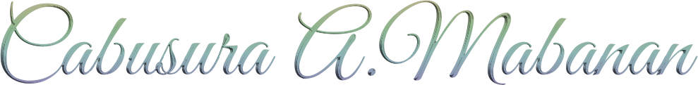 Cabusura A.Mabanan logo. Free logo maker.