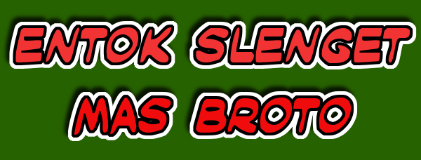 ENTOK SLENGET MAS BROTO logo. Free logo maker.
