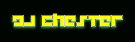 Dj chester logo. Free logo maker.