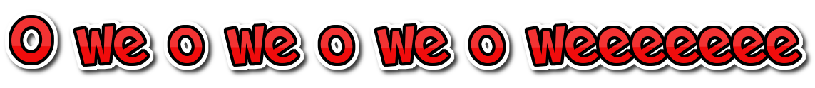 O we o we o we o weeeeeee logo. Free logo maker.