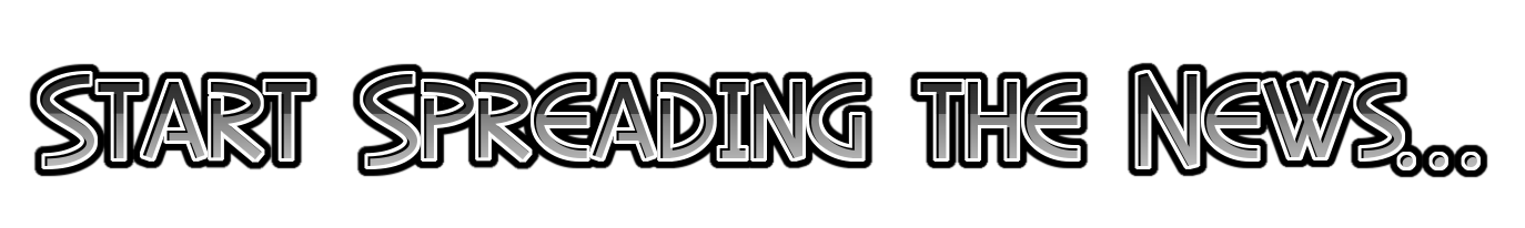 Start Spreading the News... logo. Free logo maker.