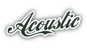 Acoustic logo. Free logo maker.