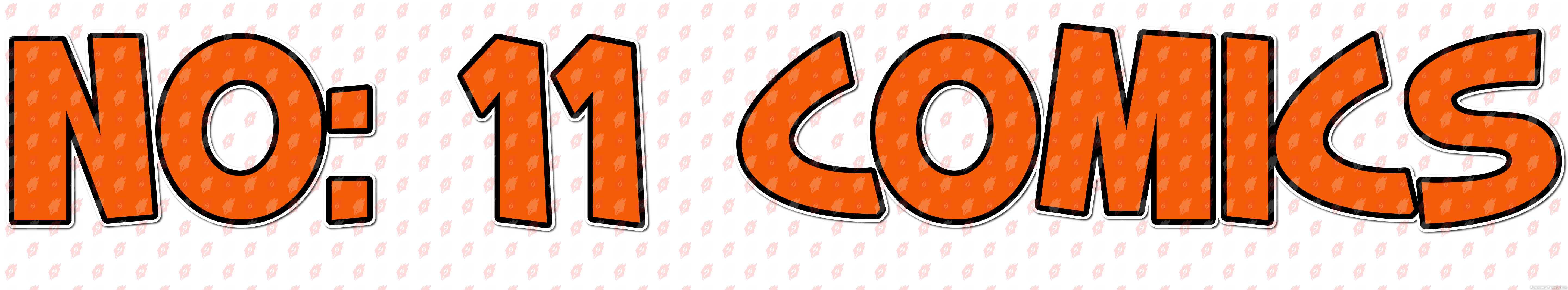 NO: 11 COMICS logo. Free logo maker.