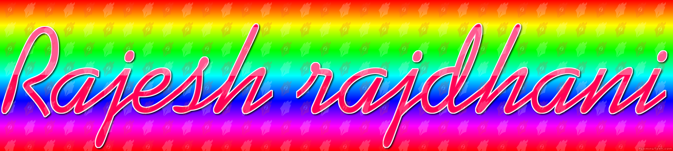 Rajesh rajdhani logo. Free logo maker.