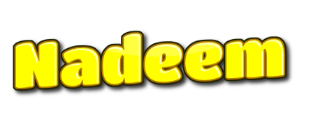 Nadeem logo. Free logo maker.