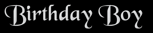 Birthday Boy logo. Free logo maker.