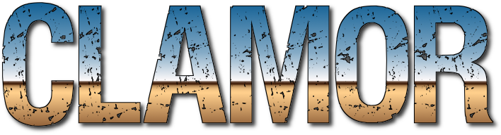 CLAMOR logo. Free logo maker.