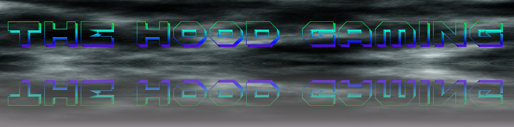 THE HOOD GAMING logo. Free logo maker.