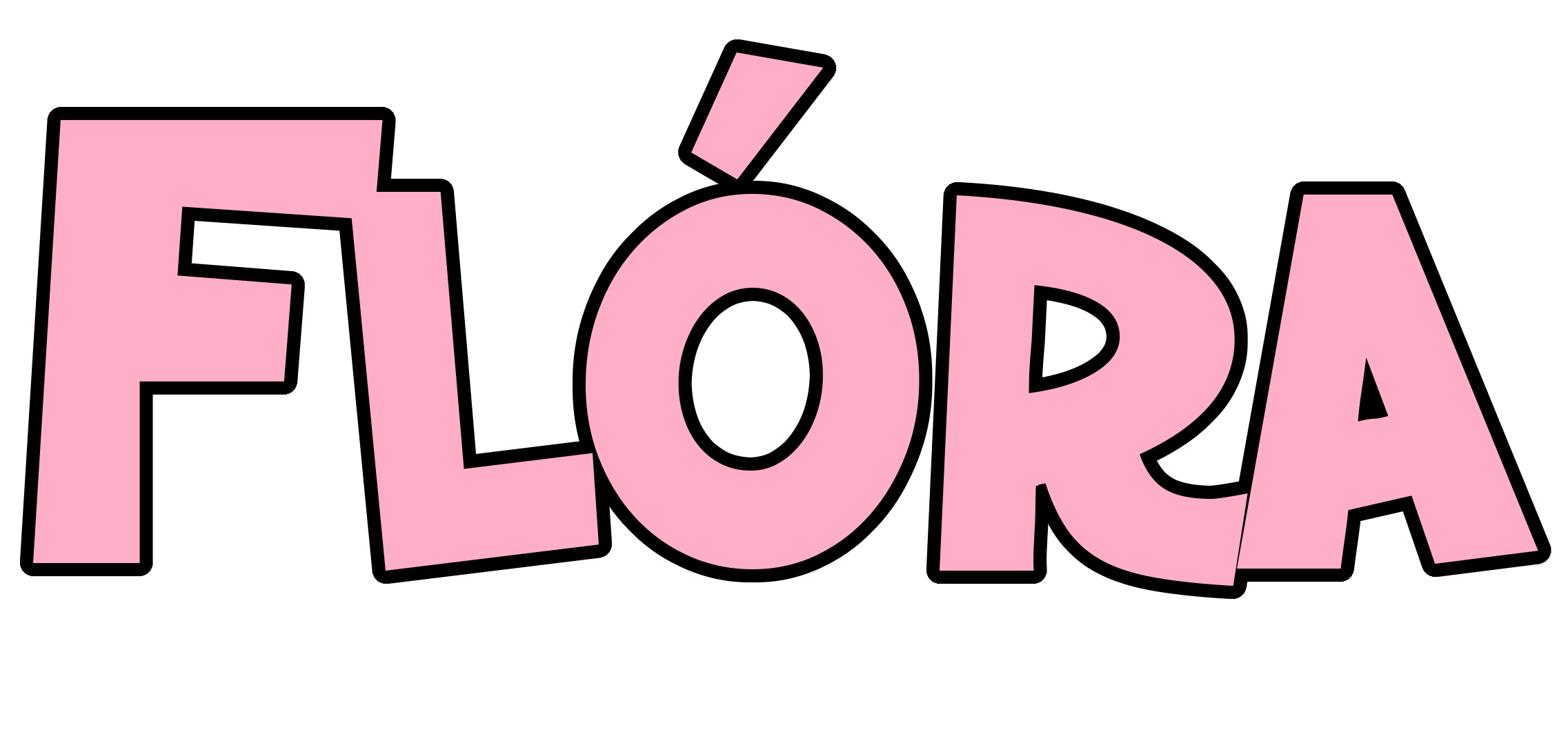 Flóra logo. Free logo maker.
