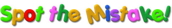 Spot the Mistake! logo. Free logo maker.
