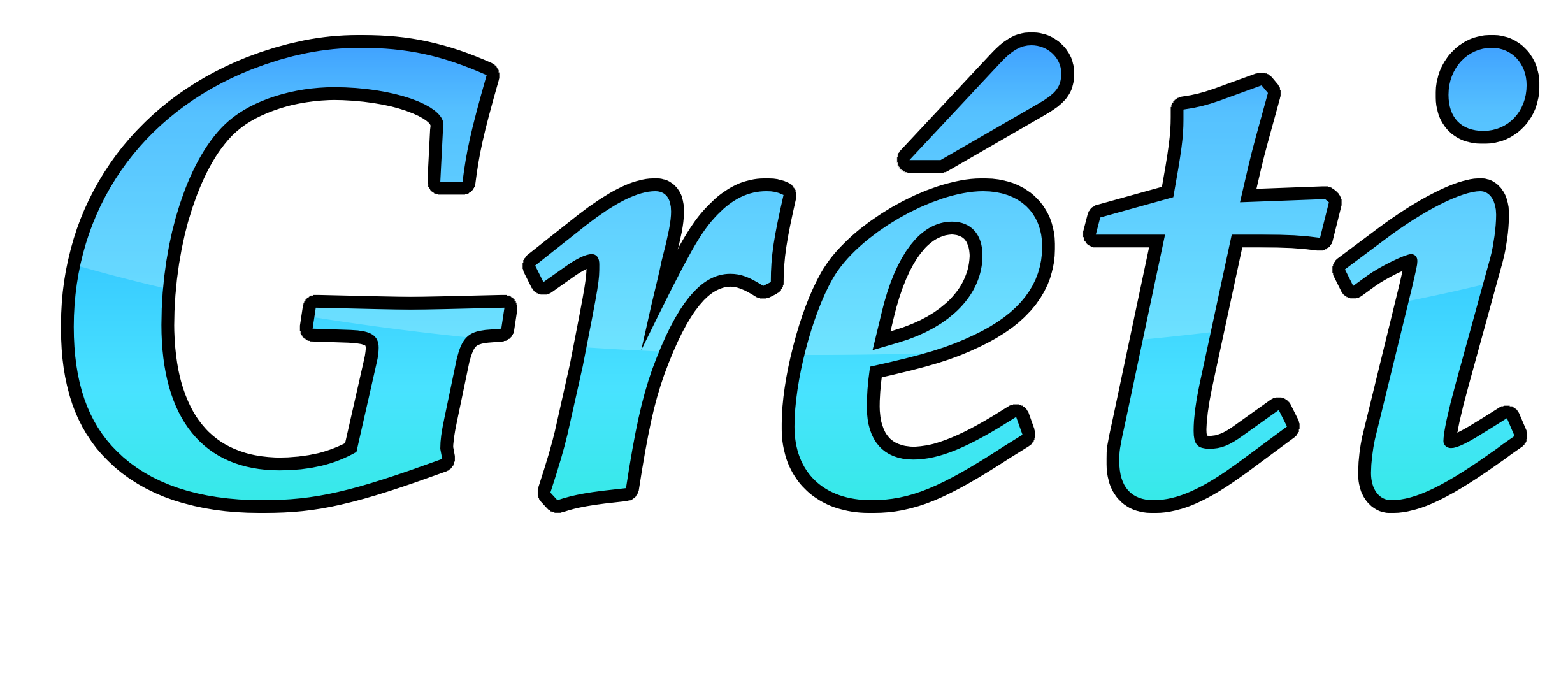 Gréti logo. Free logo maker.