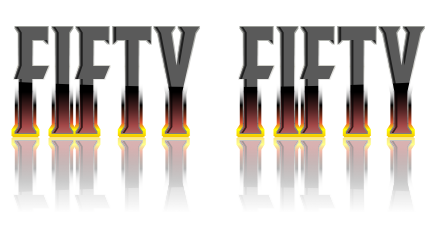 FIFTY FIFTY logo. Free logo maker.