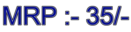 MRP :- 35/- logo. Free logo maker.