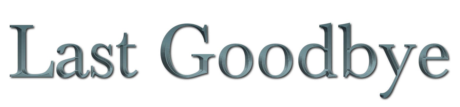 Last Goodbye logo. Free logo maker.