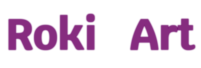 Roki Art logo. Free logo maker.