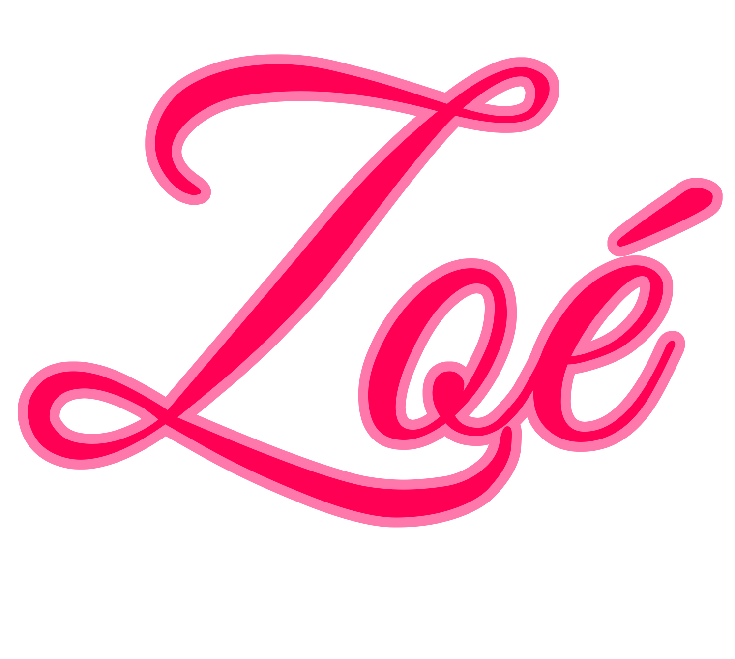 Zoé logo. Free logo maker.