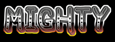 mighty logo. Free logo maker.