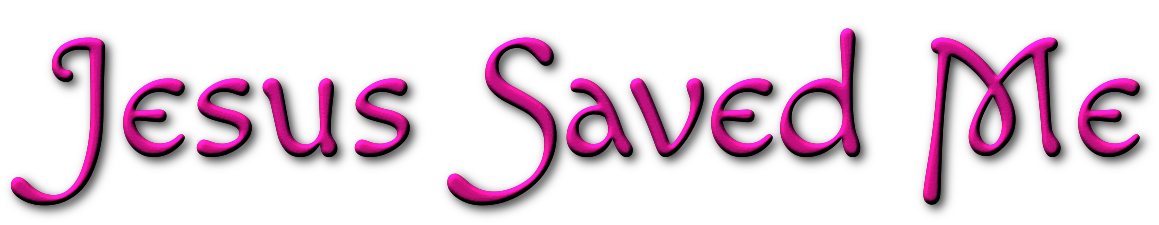 Jesus Saved Me logo. Free logo maker.