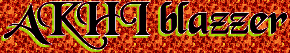 AKHI blazzer logo. Free logo maker.