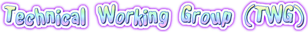 Technical Working Group (TWG) logo. Free logo maker.