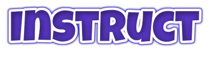 Instruct logo. Free logo maker.