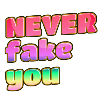 NEVER fake you logo. Free logo maker.