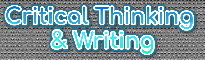 Critical Thinking & Writing logo. Free logo maker.