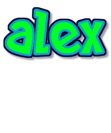 alex logo. Free logo maker.