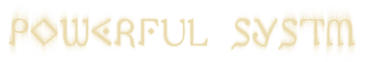 Powerful Systm logo. Free logo maker.