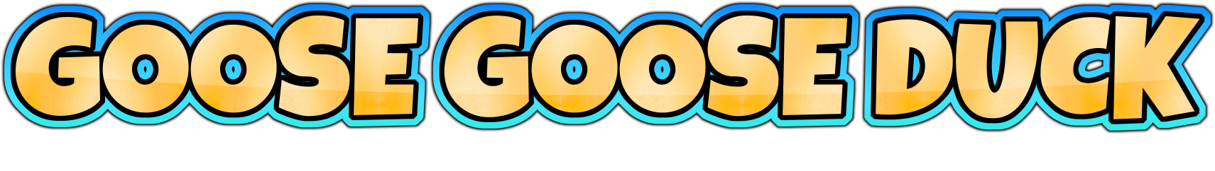 gOOSE GOOSE DUCK logo. Free logo maker.