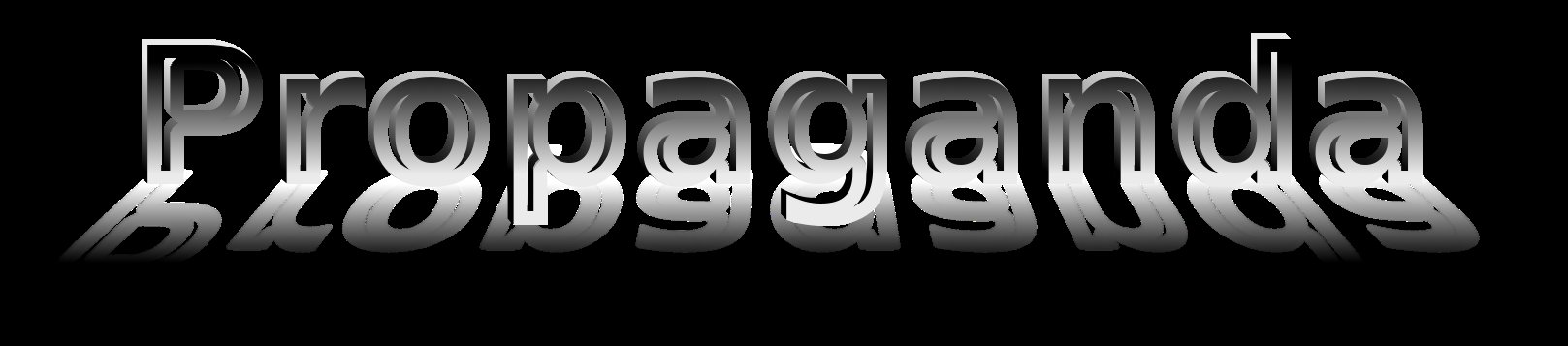 Propaganda logo. Free logo maker.