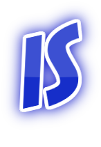 IS logo. Free logo maker.