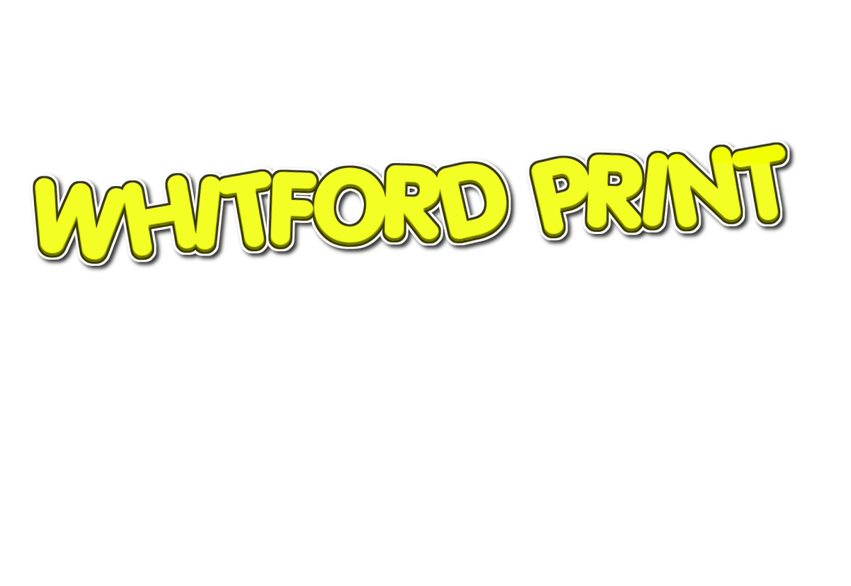 WHITFORD PRINT logo. Free logo maker.