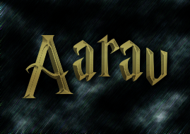 Aarav logo. Free logo maker.