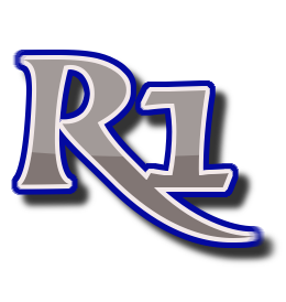 R1 logo. Free logo maker.