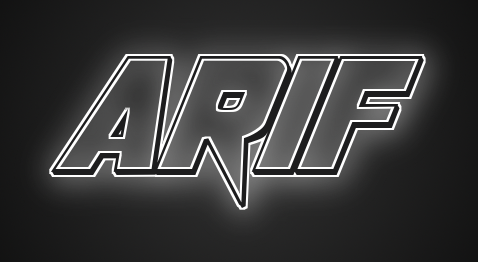 Arif logo. Free logo maker.