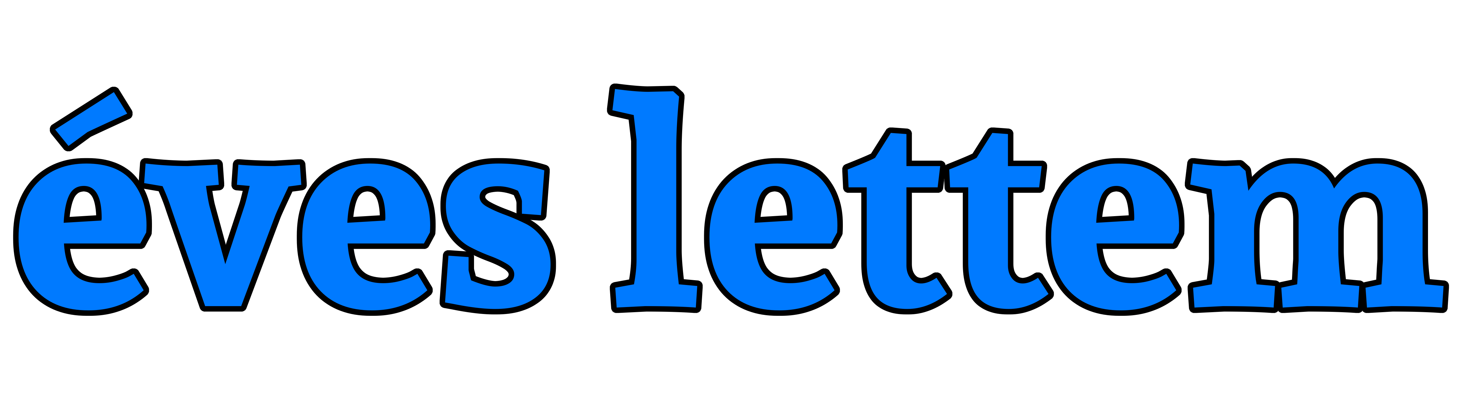 éves lettem logo. Free logo maker.