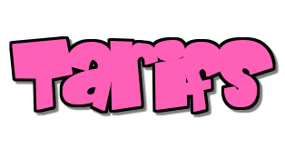 Tarifs logo. Free logo maker.