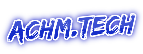 achm.tech logo. Free logo maker.