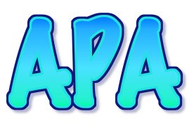 APA logo. Free logo maker.