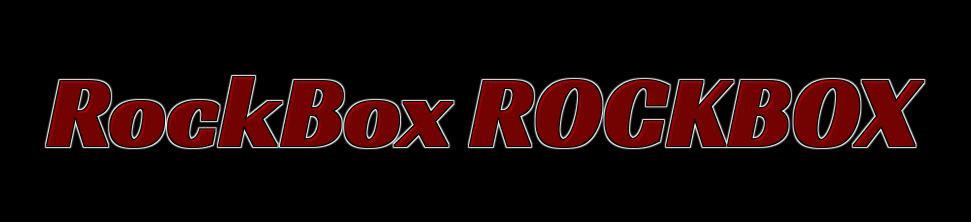 RockBox ROCKBOX logo. Free logo maker.