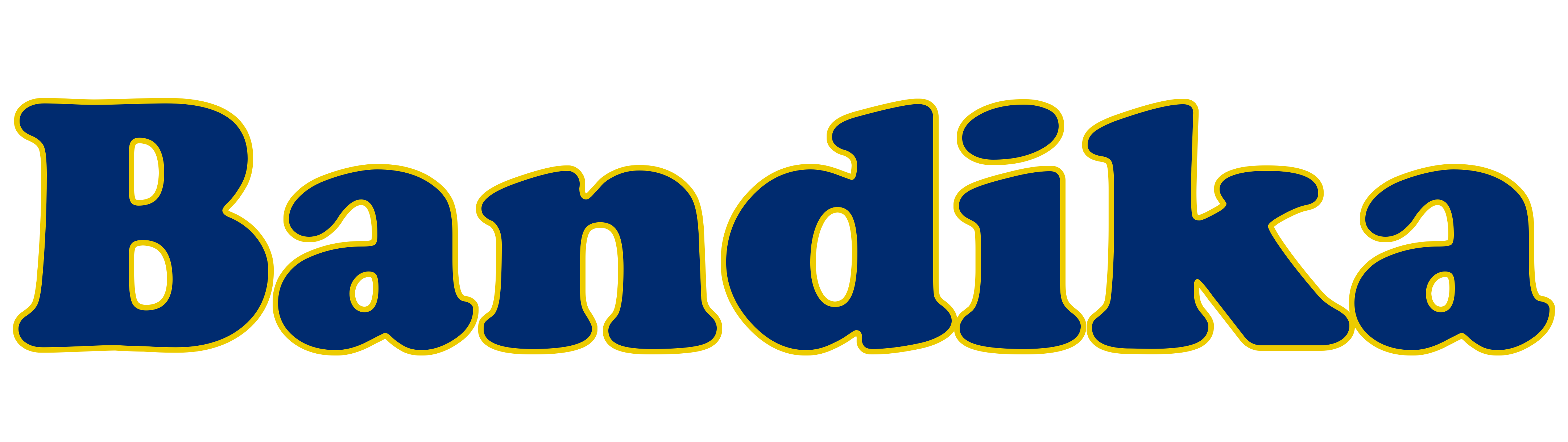 Bandika logo. Free logo maker.